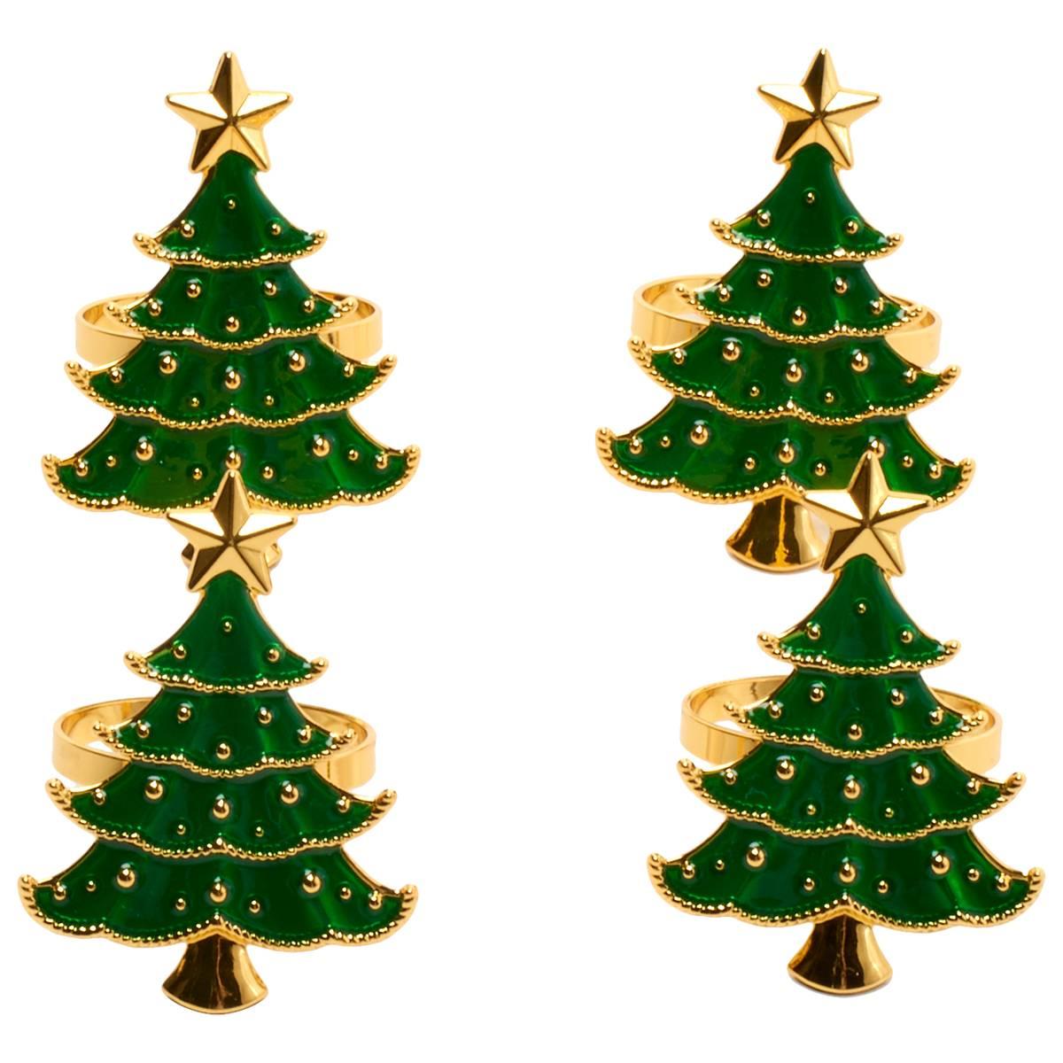 Click here for Christmas Tree Napkin Rings - Set of 4 prices