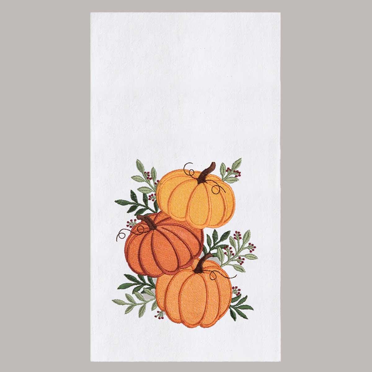 Click here for Stacked Pumpkin Trio Kitchen Towel prices