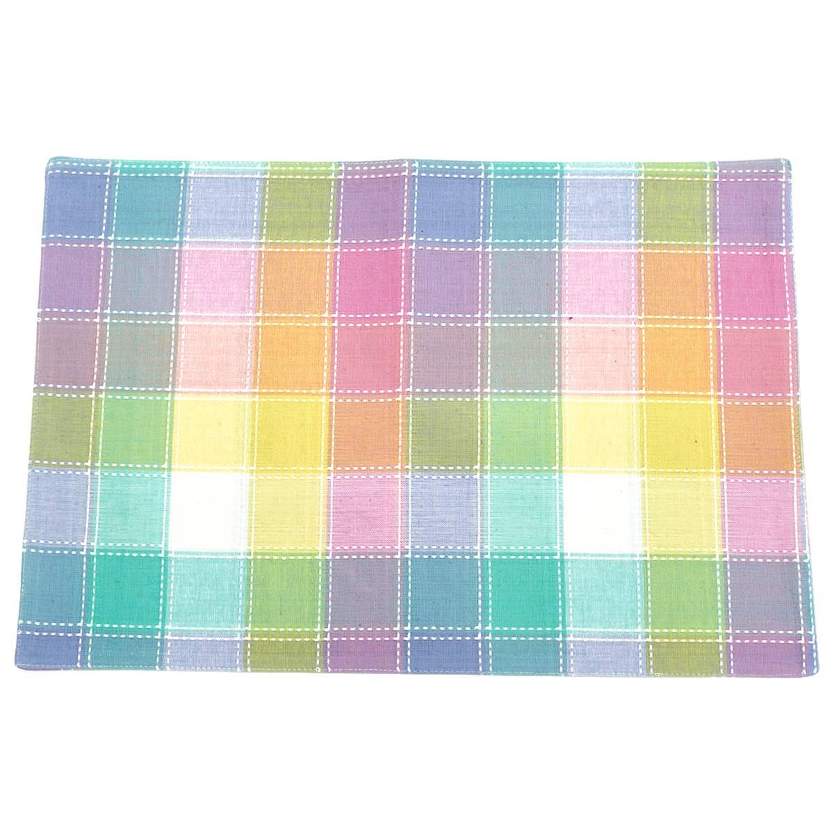 Click here for Hana Color Block Plaid Placemat prices