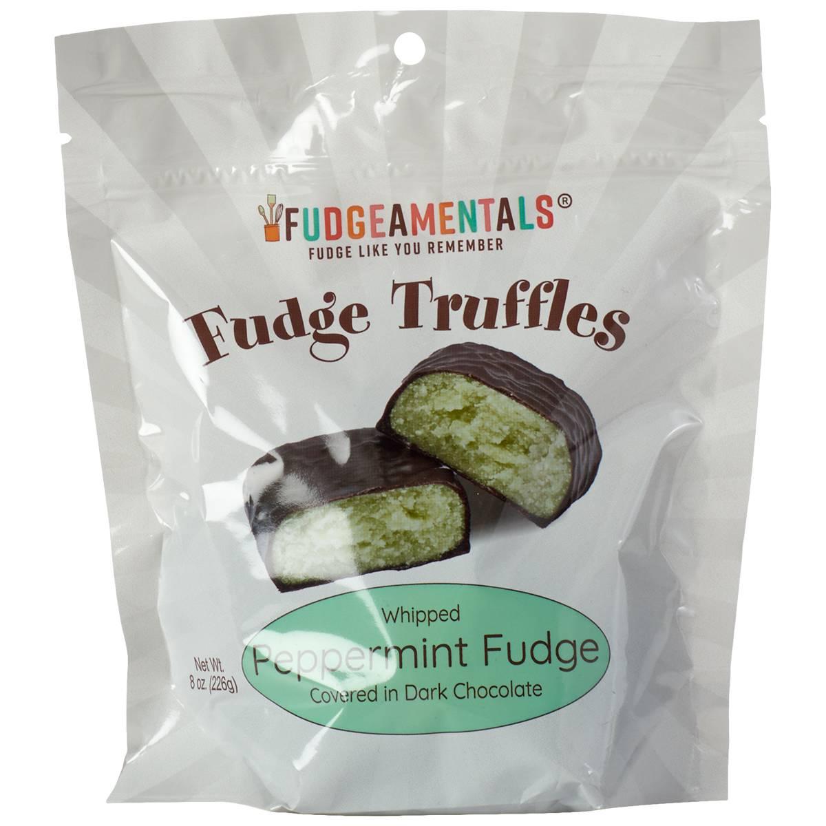 Click here for Fudgeamentals(R) 8oz. Mint Fudge Truffles prices