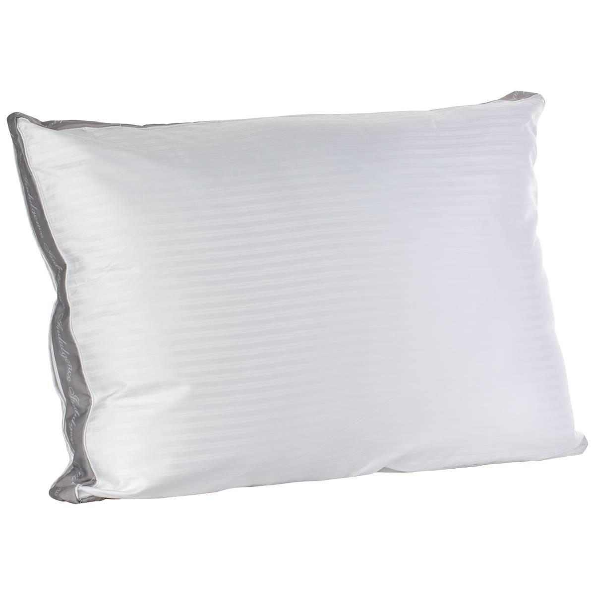 Indulgence by Isotonic 500-thread-count 100 Cotton Cover Side Sleeper Pillow  Standard/Queen - White