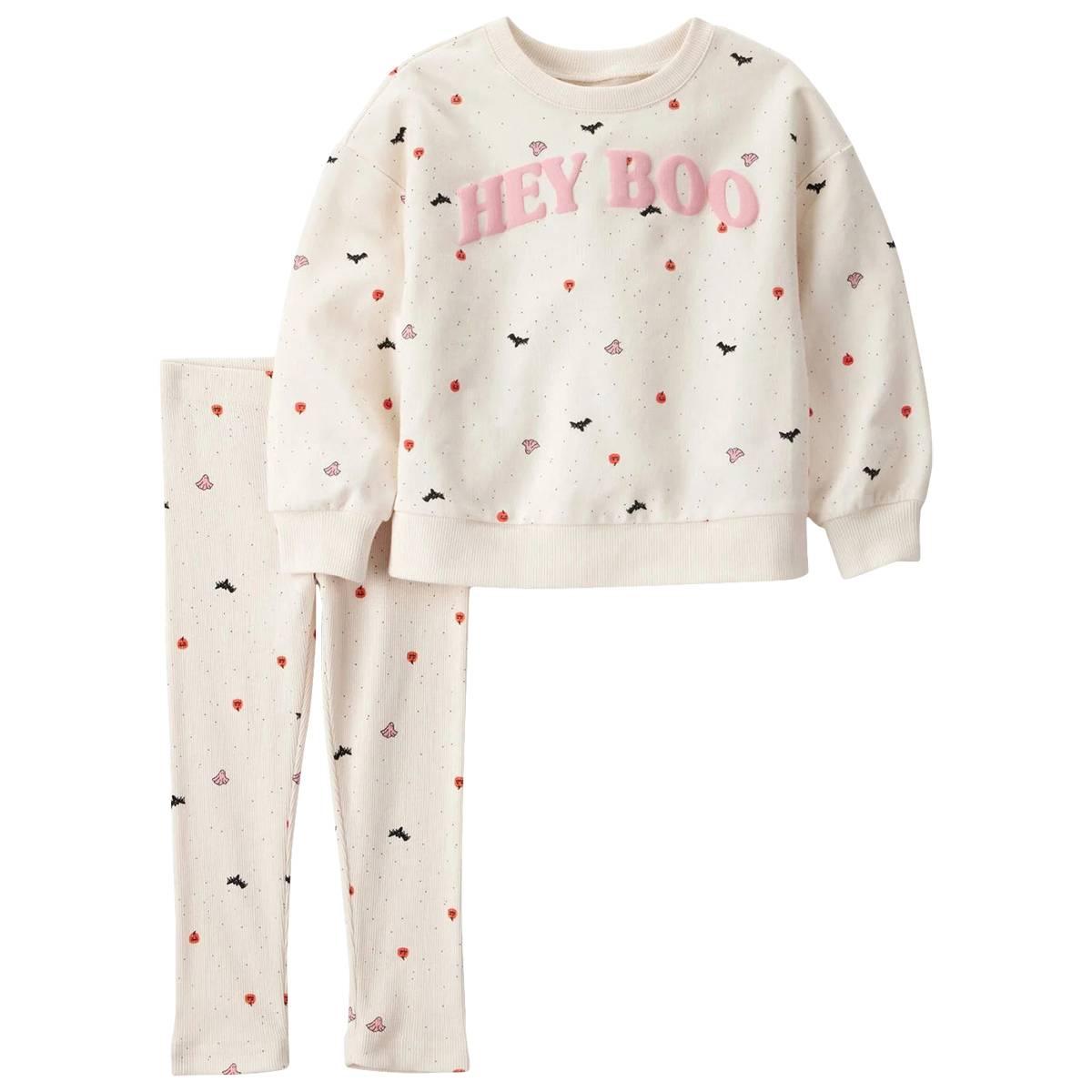 Click here for Toddler Girl Carters(R) Hey Boo Halloween Top & Le... prices