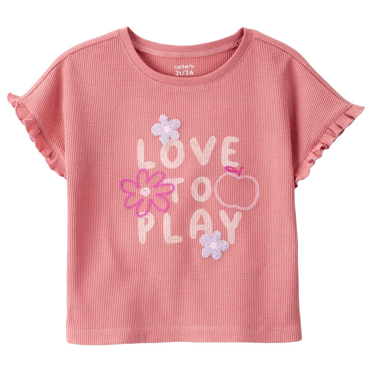 Click here for Toddler Girl Carters(R) Love to Play Short Sleeve... prices