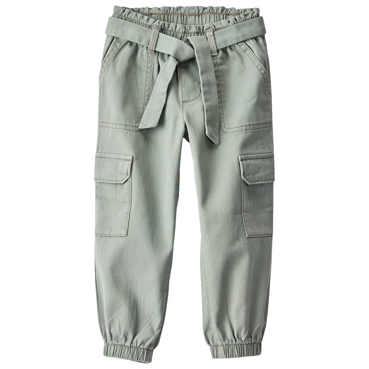 Carters Toddler Girls Cotton Cargo Jogger Pants - Pink