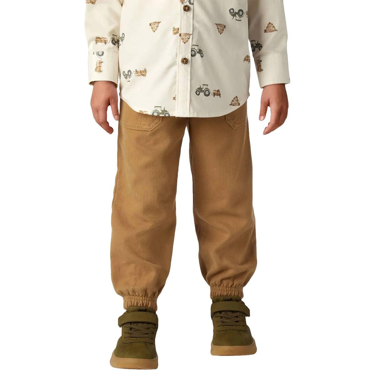 Click here for Toddler Boy Carters(R) Herringbone Woven Basic Jog... prices