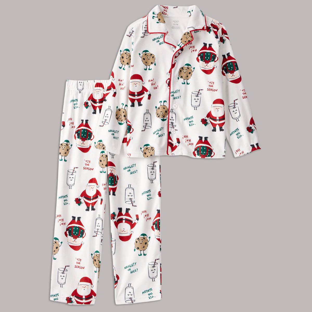 Click here for Girls Carters(R) 2pc. Santa Milk & Cookies Fleece... prices