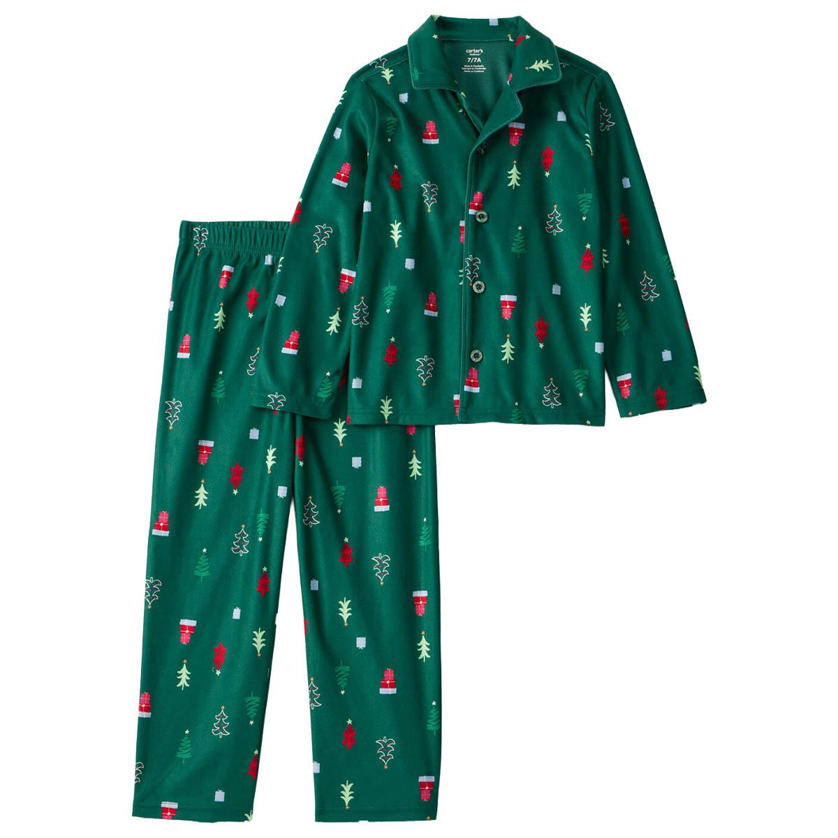 Click here for Girls Carters(R) 2pc. Presents & Tree Fleece Pajam... prices