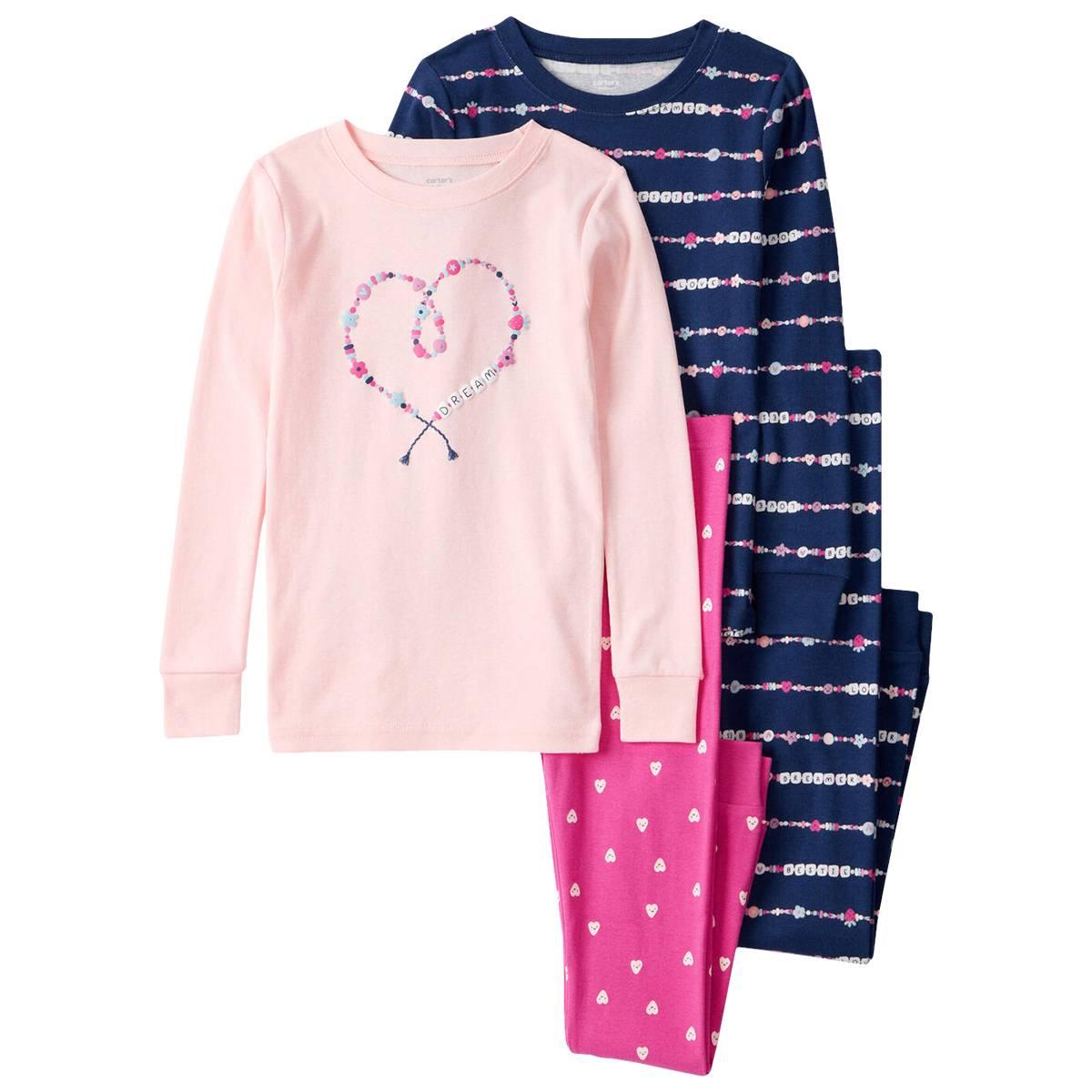 Click here for Girls Carters 4pc. Beaded Bracelets & Heart Snug F... prices