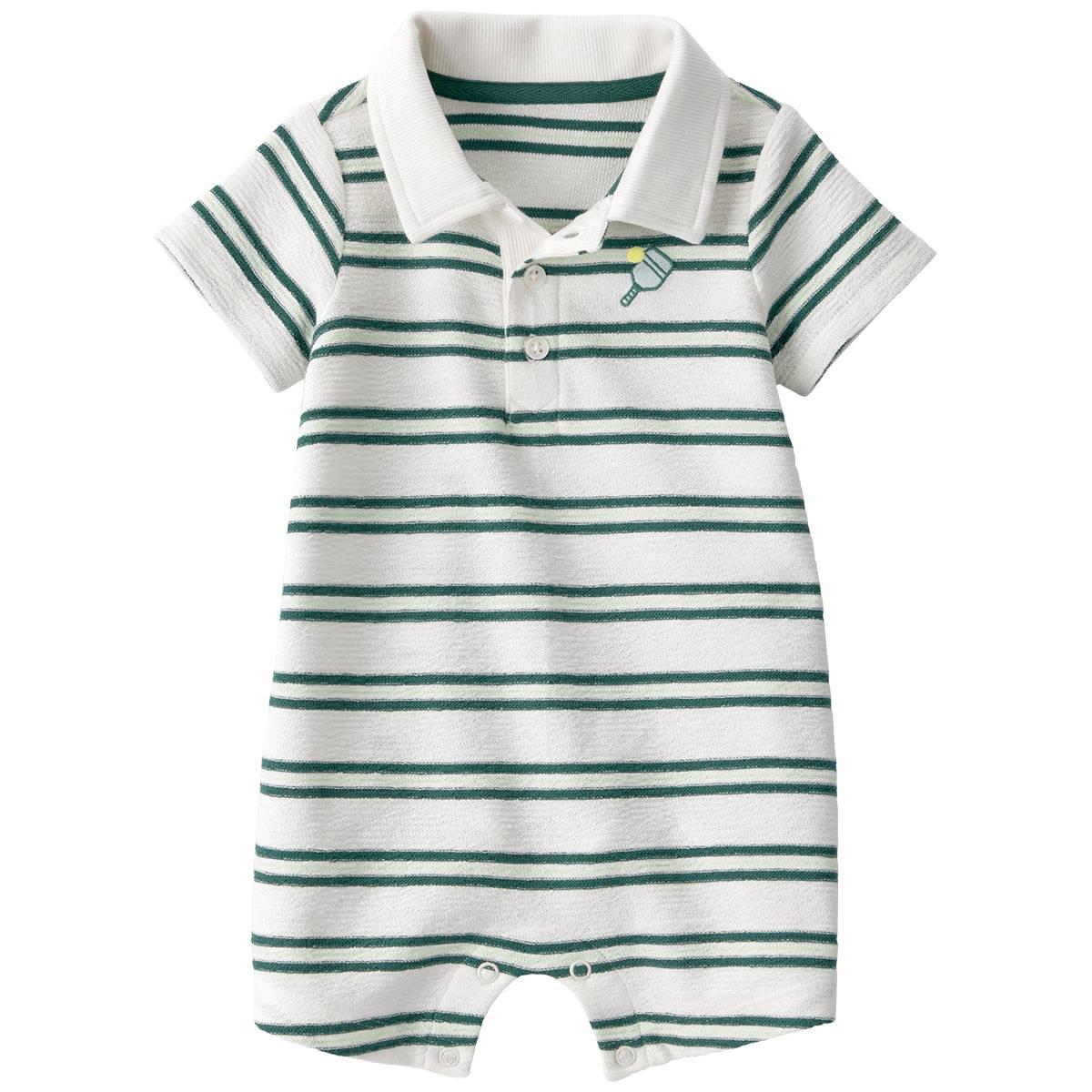 Click here for Baby Boy (3-24M) Carters(R) Pickleball Stripe Romp... prices