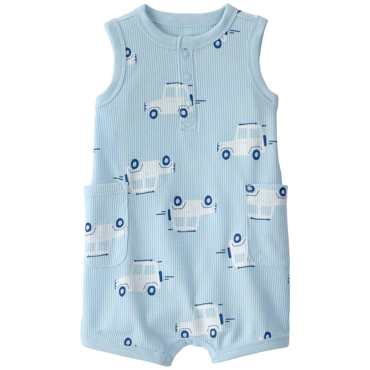 Click here for Baby Boy (3-24M) Carters(R) Car Waffle Knit Romper prices