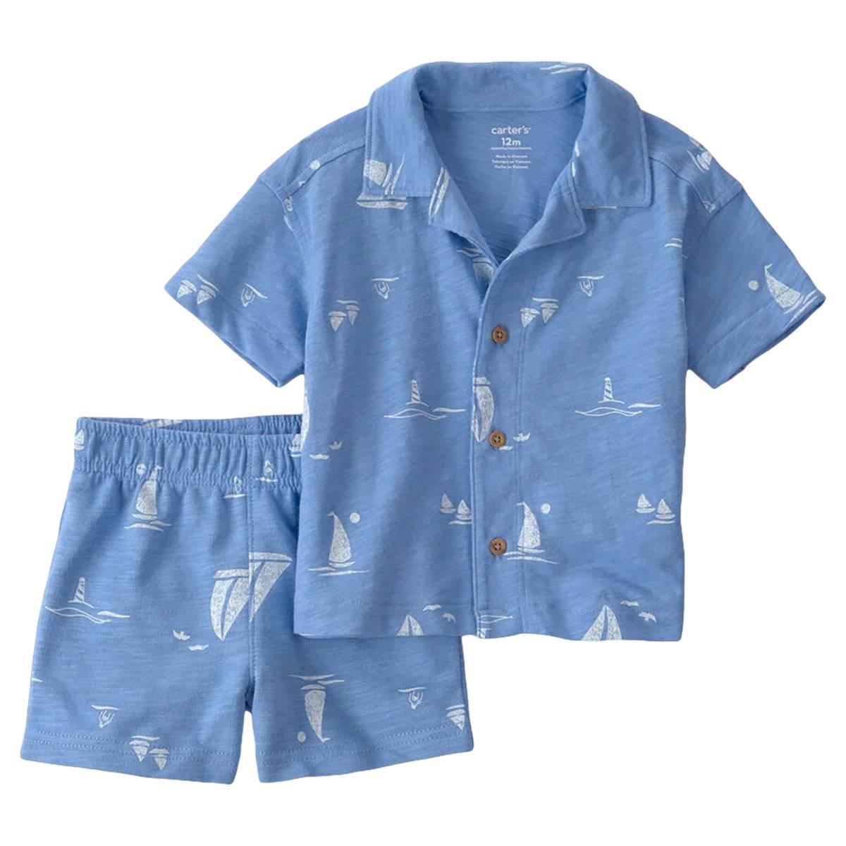 Click here for Baby Boy (12-24M) Carters(R) Sailboat 2pc. Shorts... prices