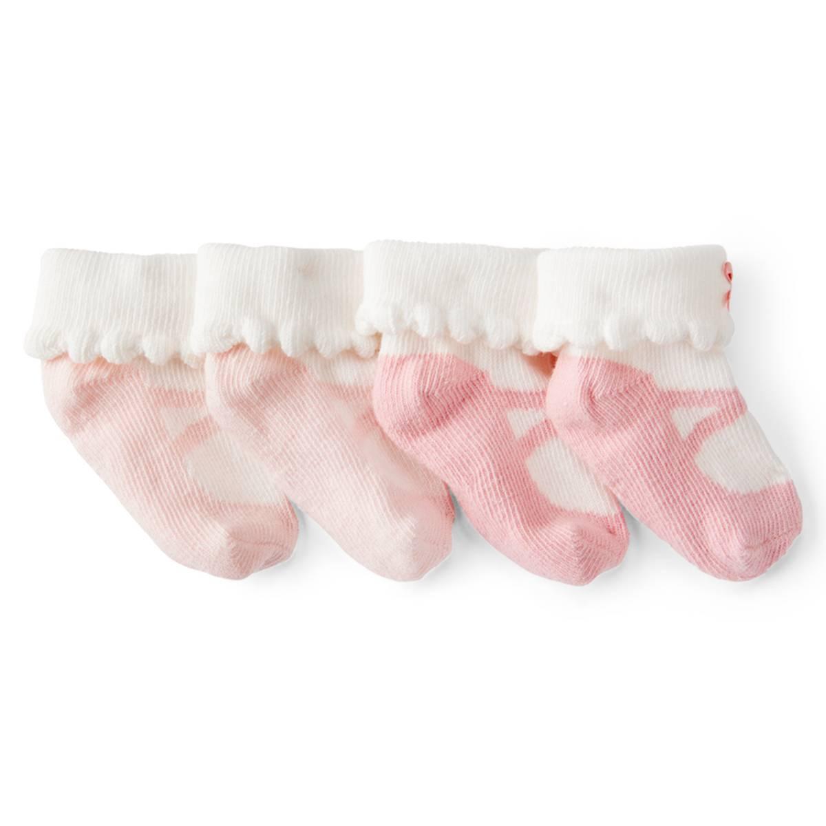 Click here for Baby Girl (NB) Carters(R) 2pk. Scalloped Ballerina... prices