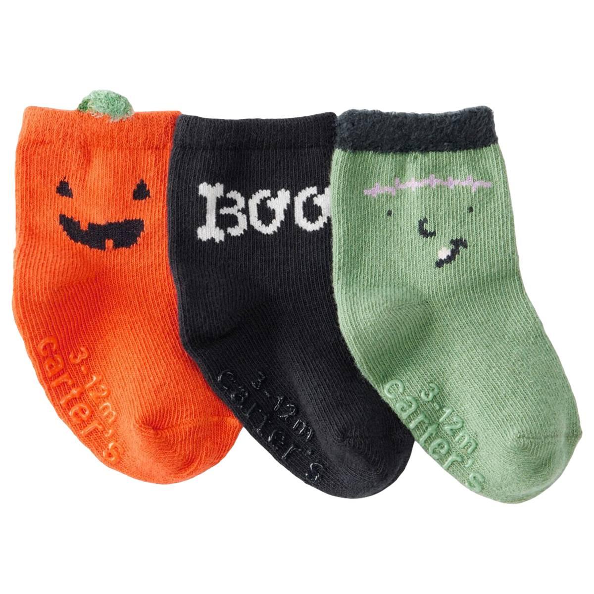Click here for Baby Unisex (NB-3m) Carters(R) 3pk. Halloween Boot... prices