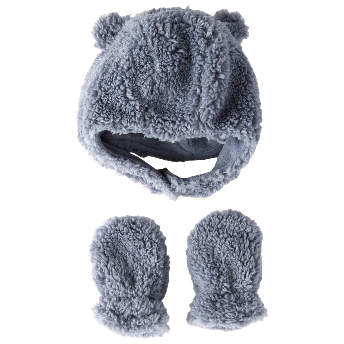 Click here for Baby Boy (NB-24M) Carters(R) Sherpa Winter Hat & M... prices