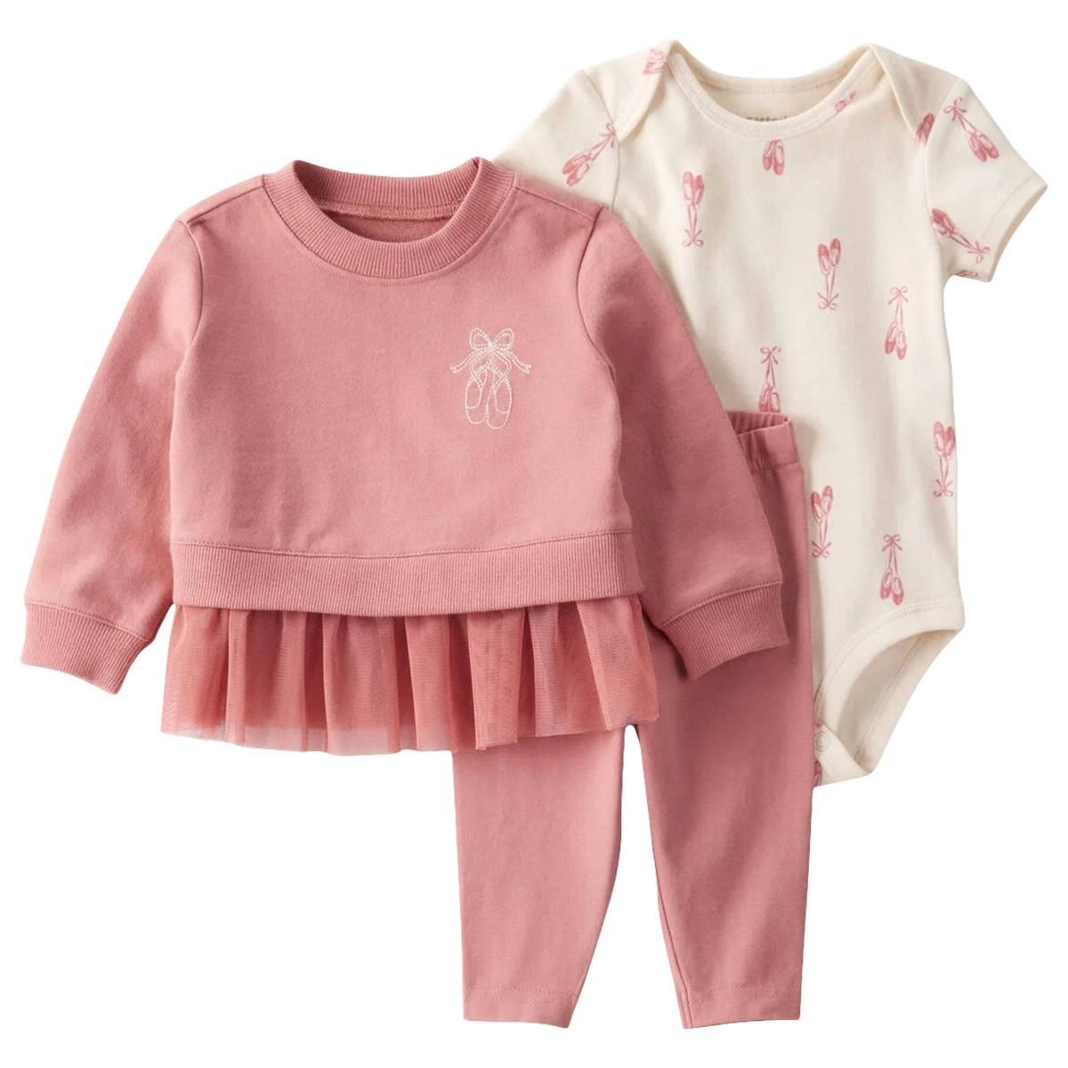 Click here for Baby Girl (3-24m) Carters(R) 3pc. Ballet Slippers... prices