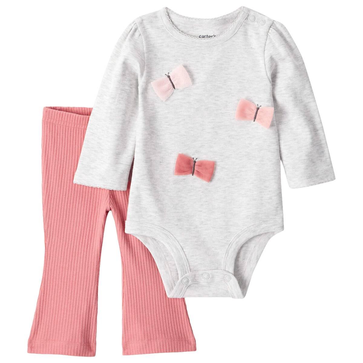 Click here for Baby Girl (3-24M) Carters(R) Butterfly Bodysuit &... prices