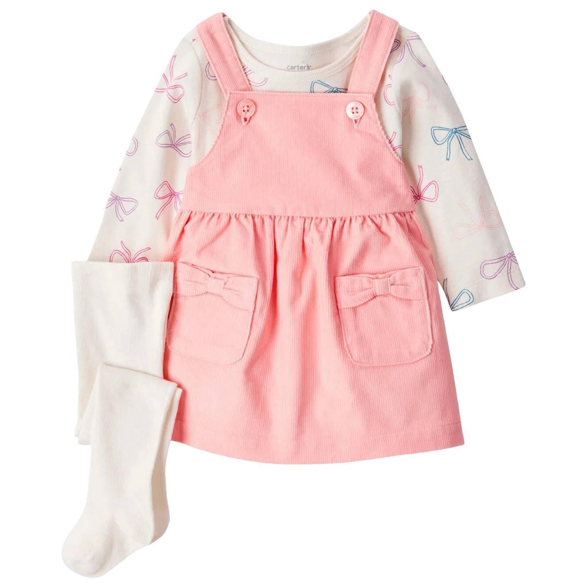 Click here for Baby Girl (3-24M) Carters(R) Corduroy Jumper & Bow... prices