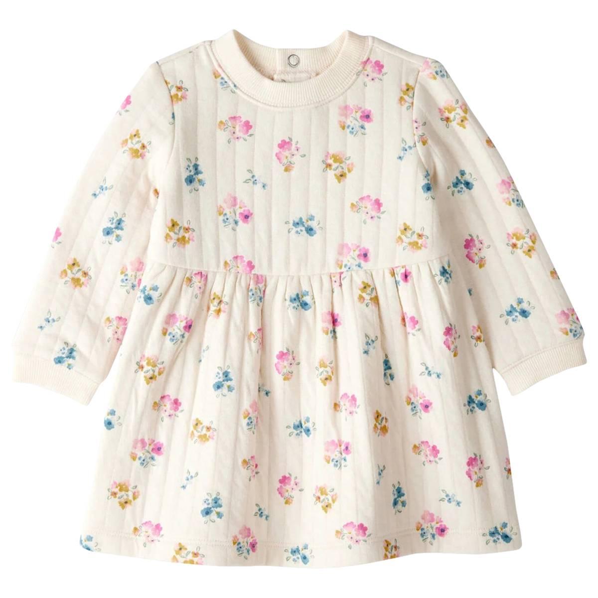 Click here for Baby Girl (3-24M) Carters(R) Floral Quilted Dress... prices