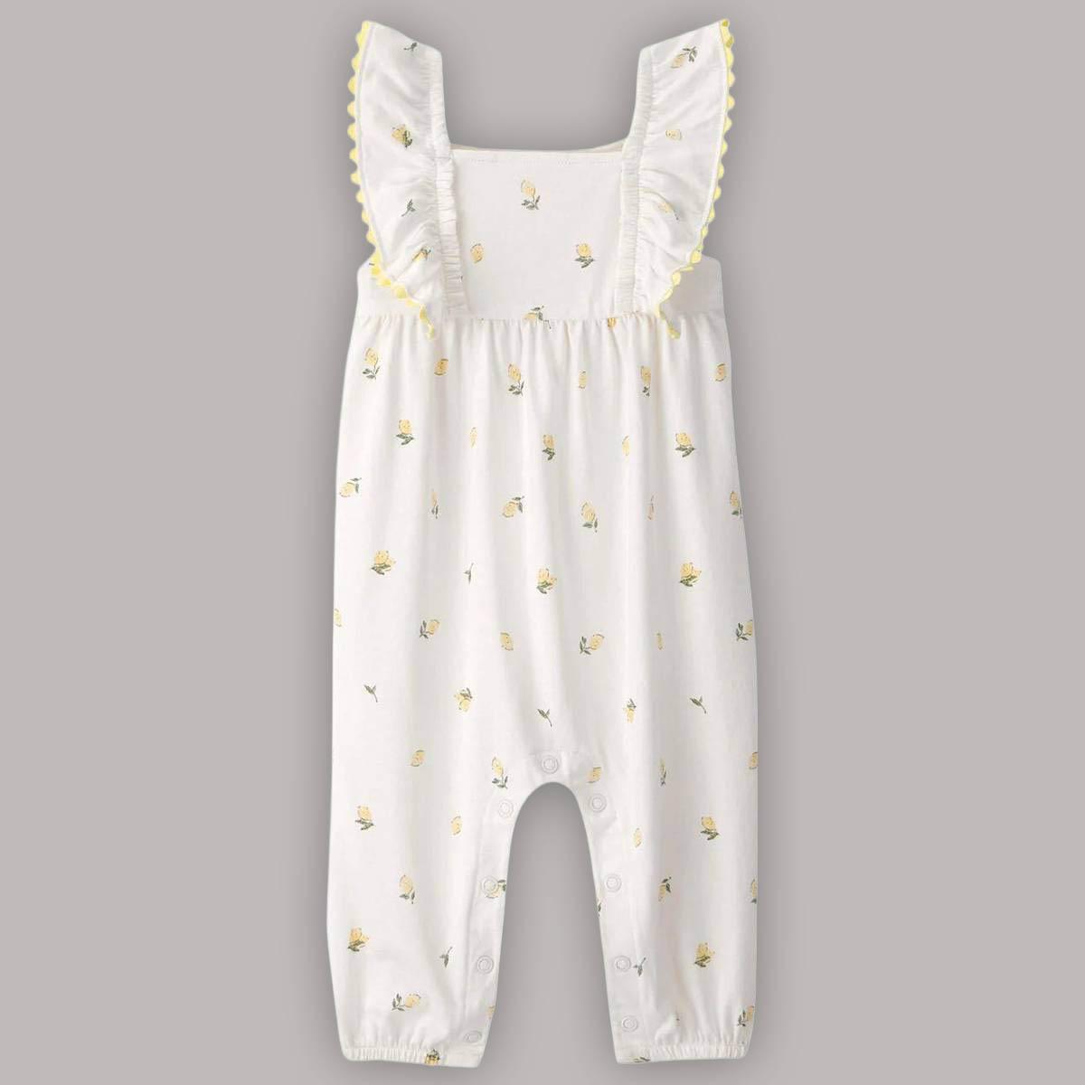 Click here for Baby Girl (3-24M) Carters(R) Lemon Ruffled Jumpsui... prices