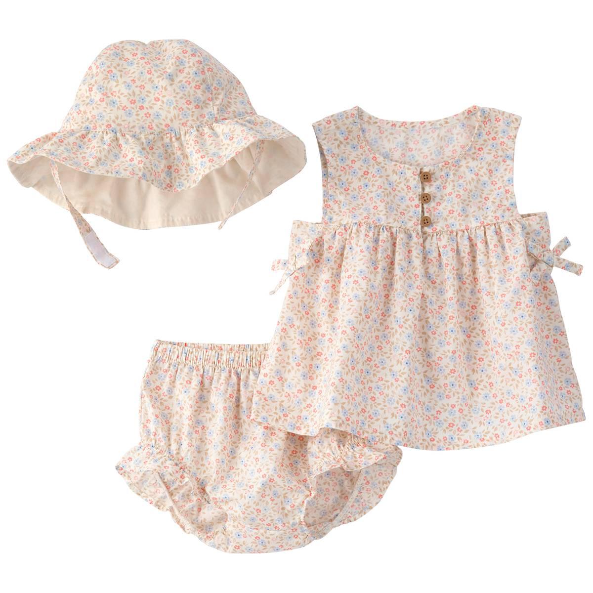 Click here for Baby Girl (NB-9M) Carters(R) 3pc. Flower Tank Set... prices