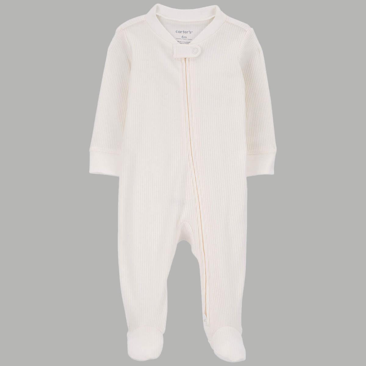 Click here for Baby Unisex (NB-9M) Carters(R) Solid Rib Two Way Z... prices