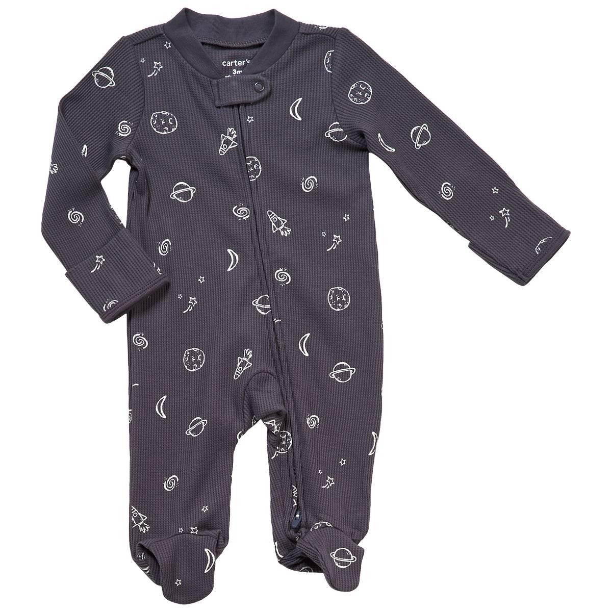 Click here for Baby Boy (NB-9M) Carters(R) Outer Space Zip Footie... prices