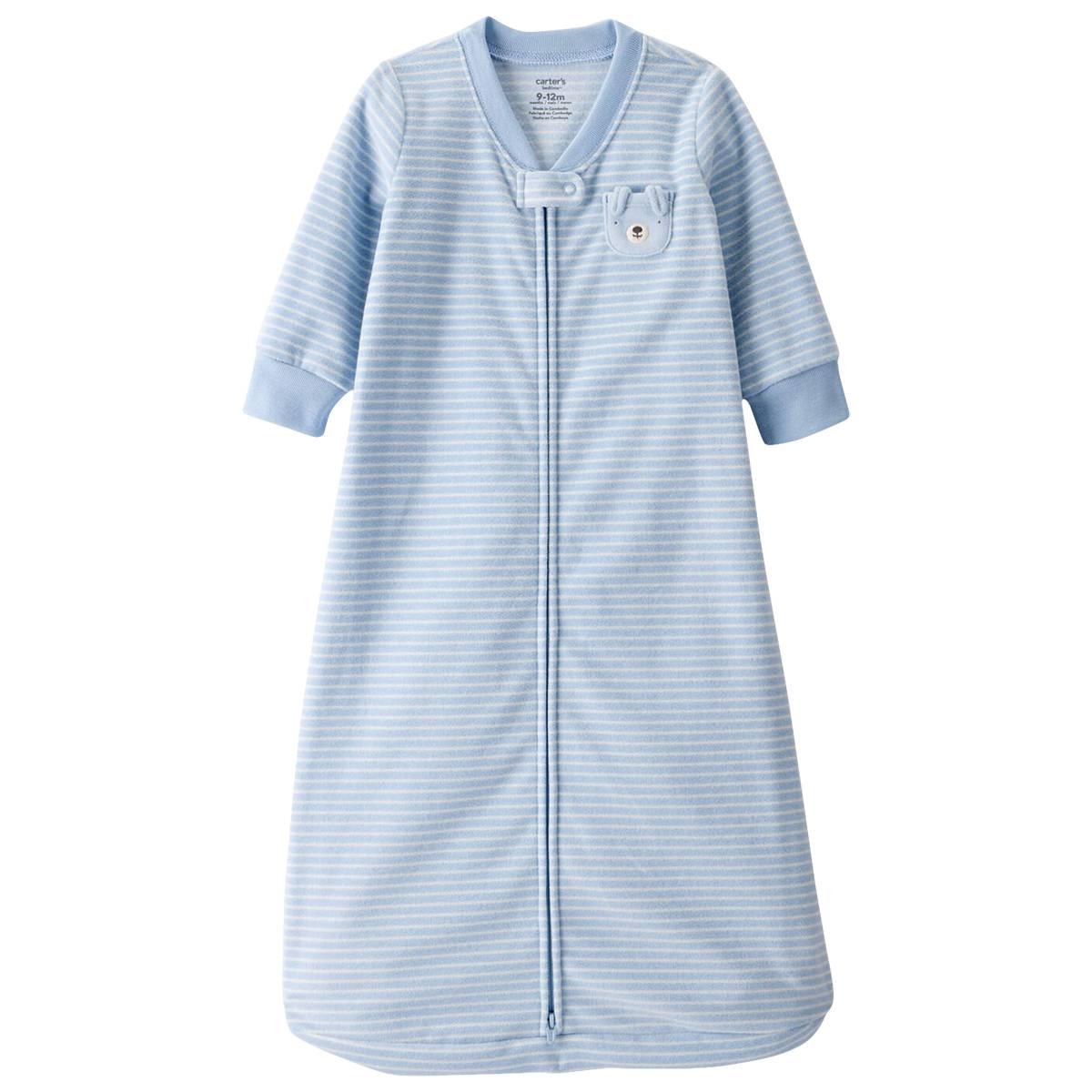 Click here for Baby Boy (NB-12M) Carters(R) Stripe Dog Pocket Fle... prices