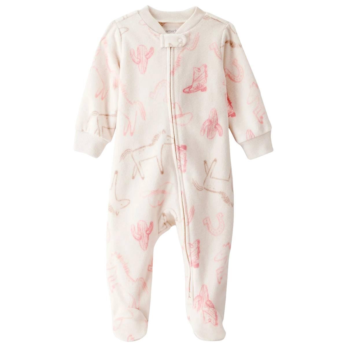 Click here for Baby Girl (NB-9M) Carters(R) Cowgirl Microfleece Z... prices