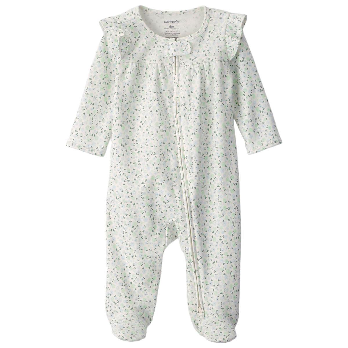Click here for Baby Girl (NB-9M) Carters(R) Flower Footie Pajamas prices