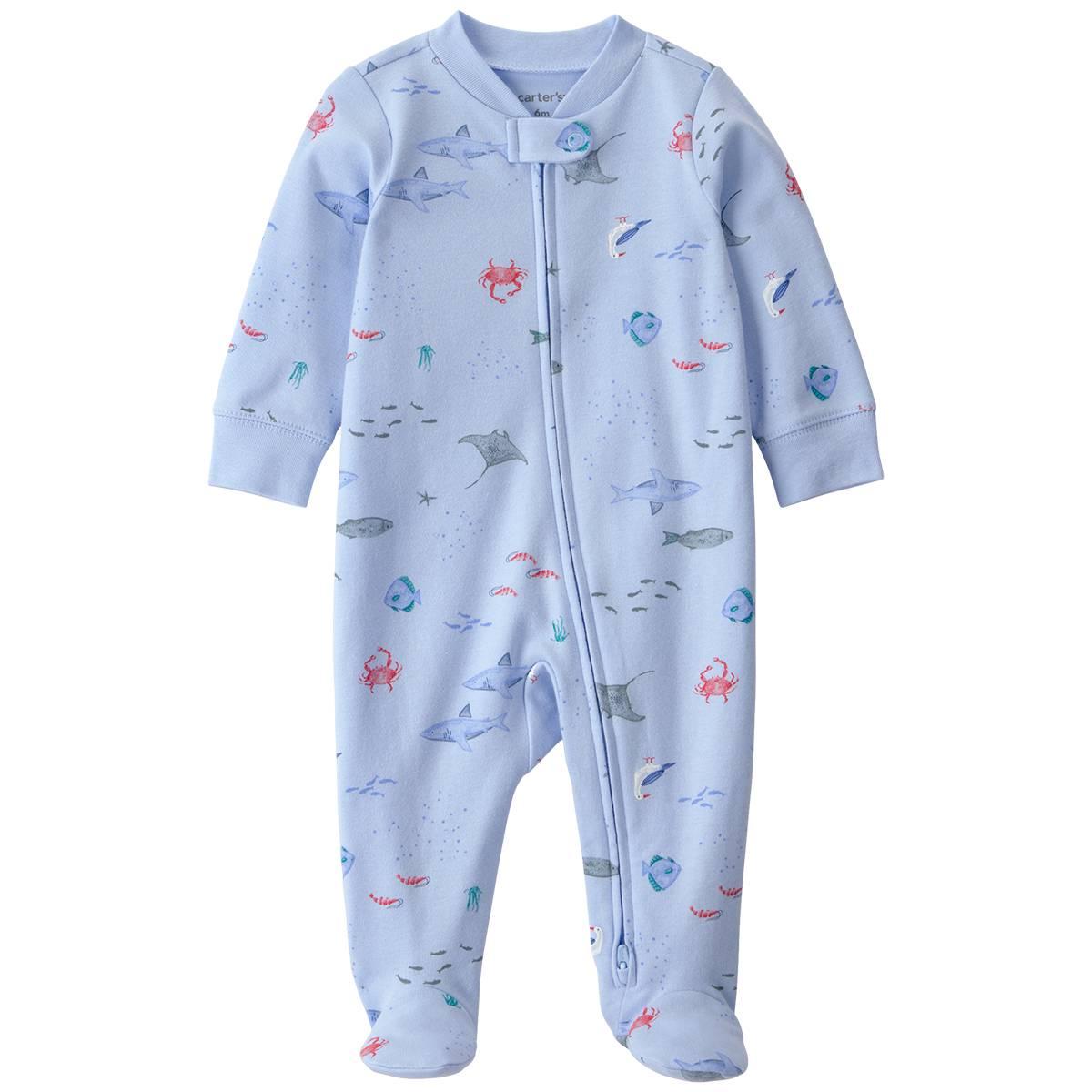 Click here for Baby Boy (NB-9M) Carters(R) Ocean Theme 2 Way Zip... prices