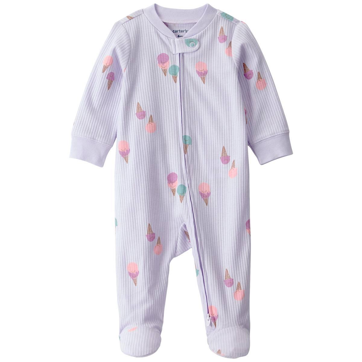 Click here for Baby Girl (NB-9M) Carters(R) Ice Cream Ribbed Foot... prices