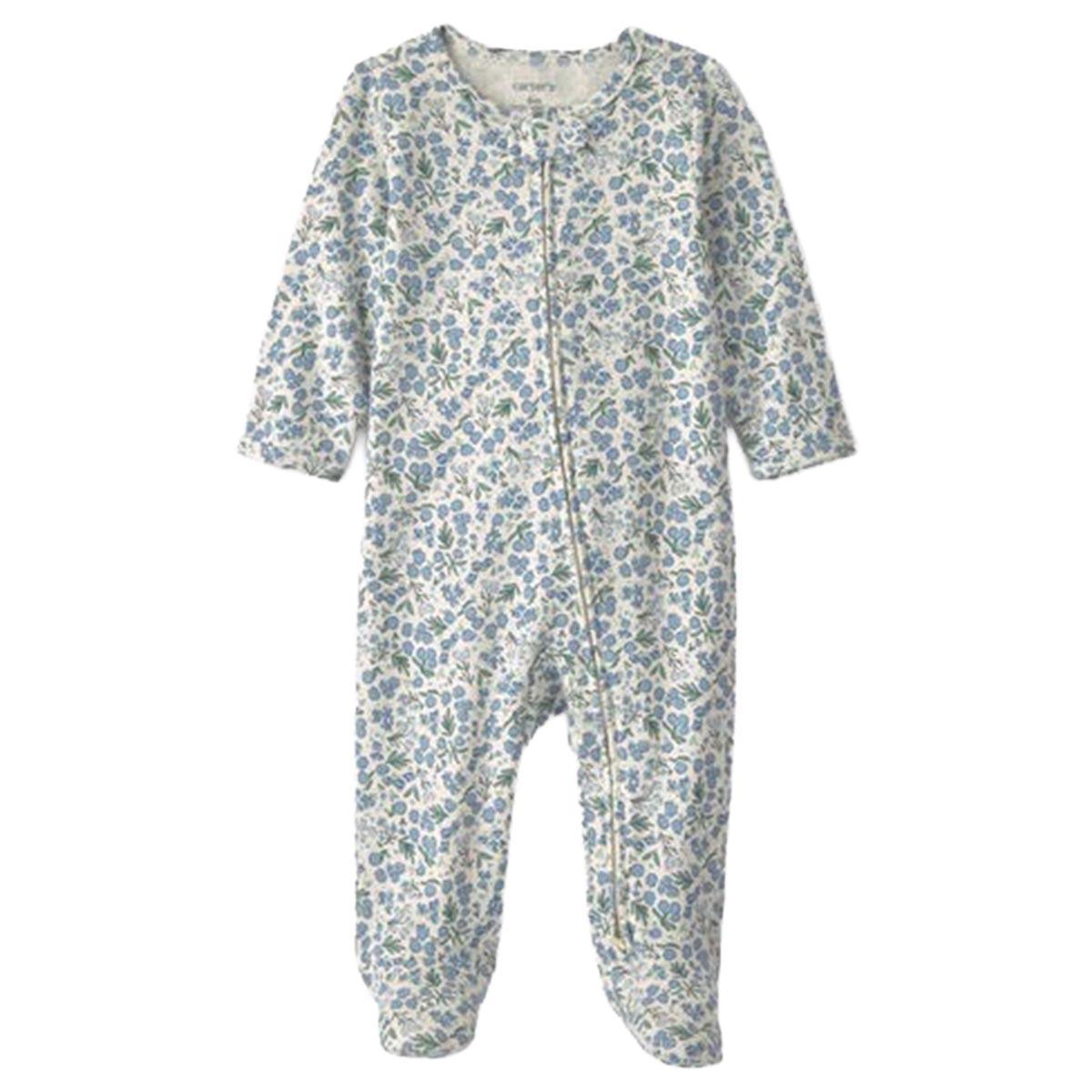 Click here for Baby Girl (NB-9M) Carters(R) Interlock Floral Slee... prices