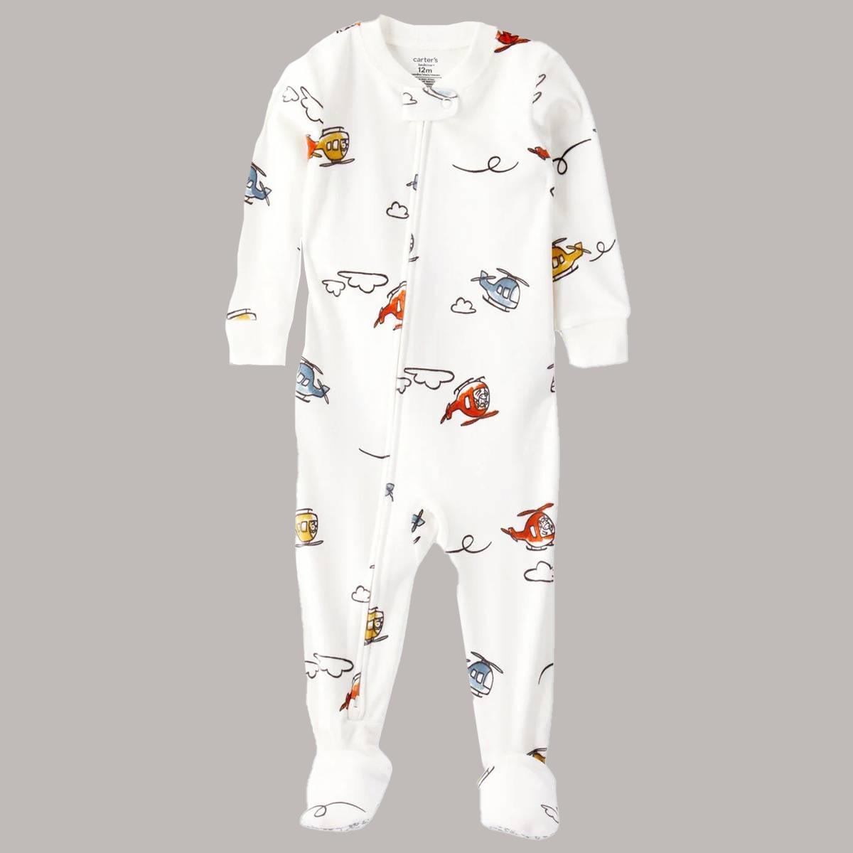 Click here for Baby Boy (12-24M) Carters(R) Helicopter Velboa Foo... prices