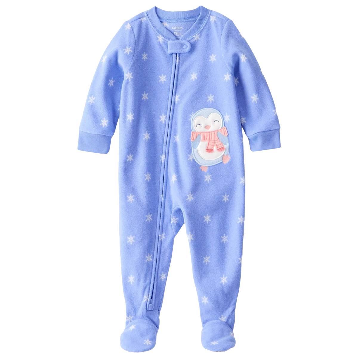 Click here for Baby Girl (12-24M) Carters(R) Snowflake Fleece Foo... prices