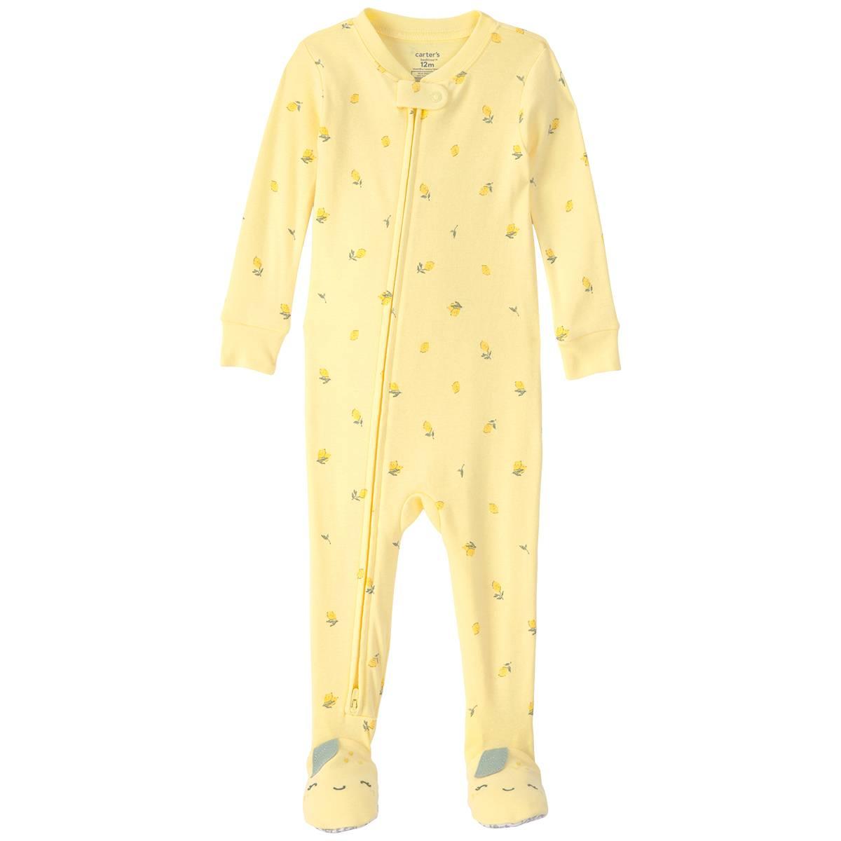 Click here for Baby Girl (12-24M) Carters(R) Lemon Footed Pajamas prices