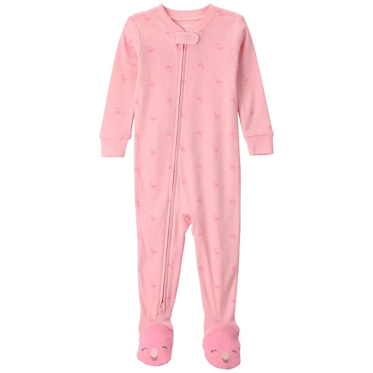 Click here for Baby Girl (12-24M) Carters(R) Flamingo Footie Paja... prices