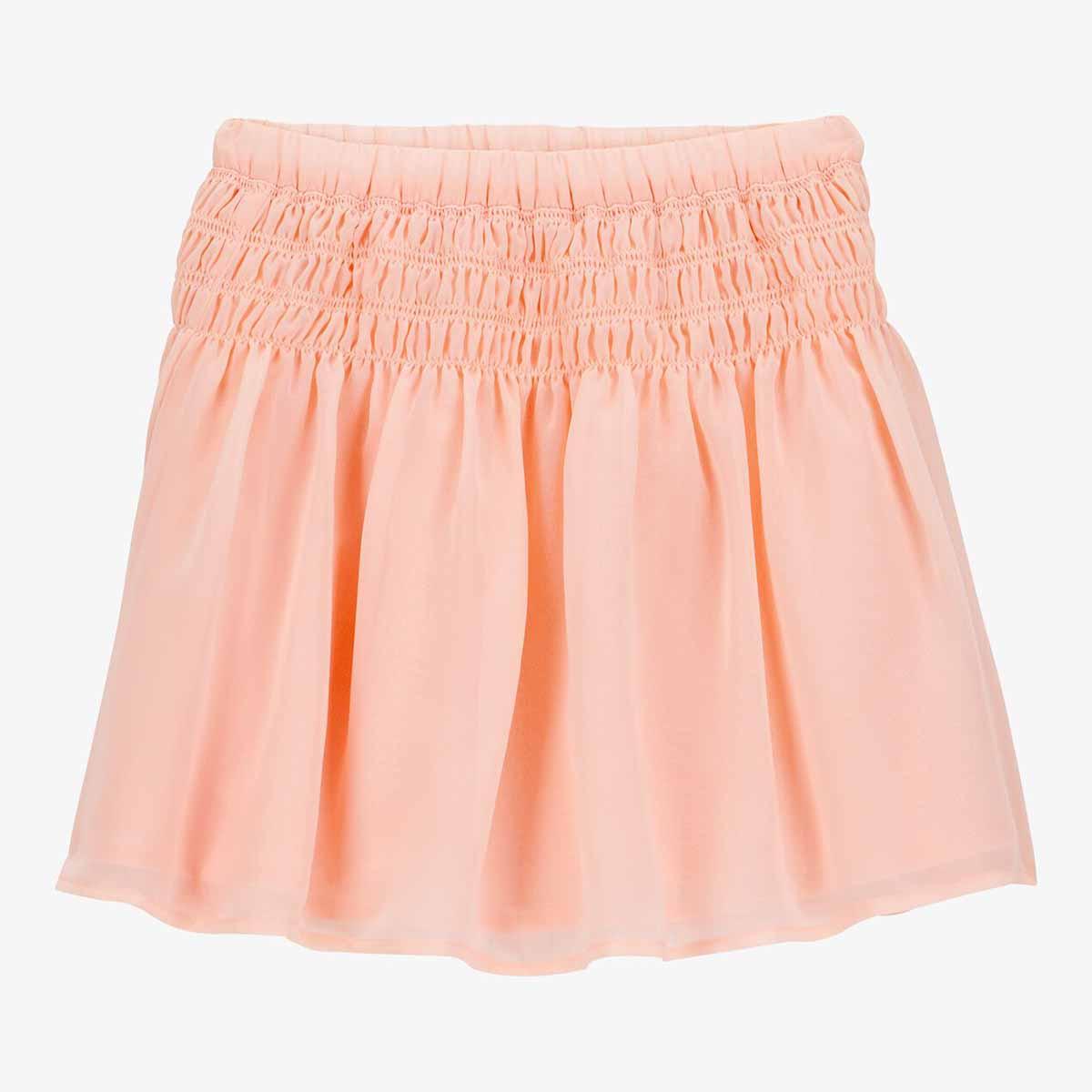 Click here for Girls Carters(R) Solid Smocked Chiffon Skirt prices