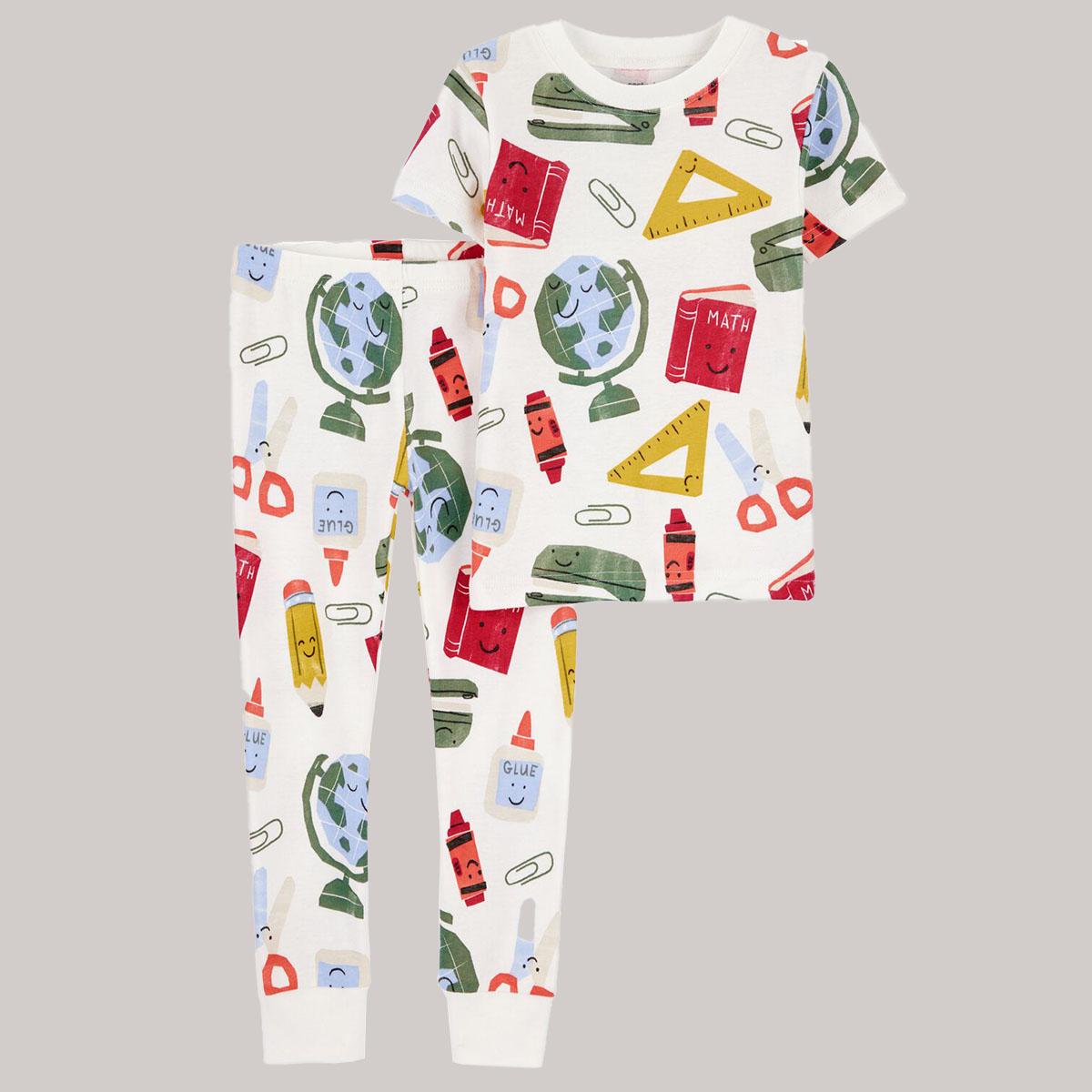 Click here for Toddler Boy Carters(R) 2pc. School Themed Cotton P... prices