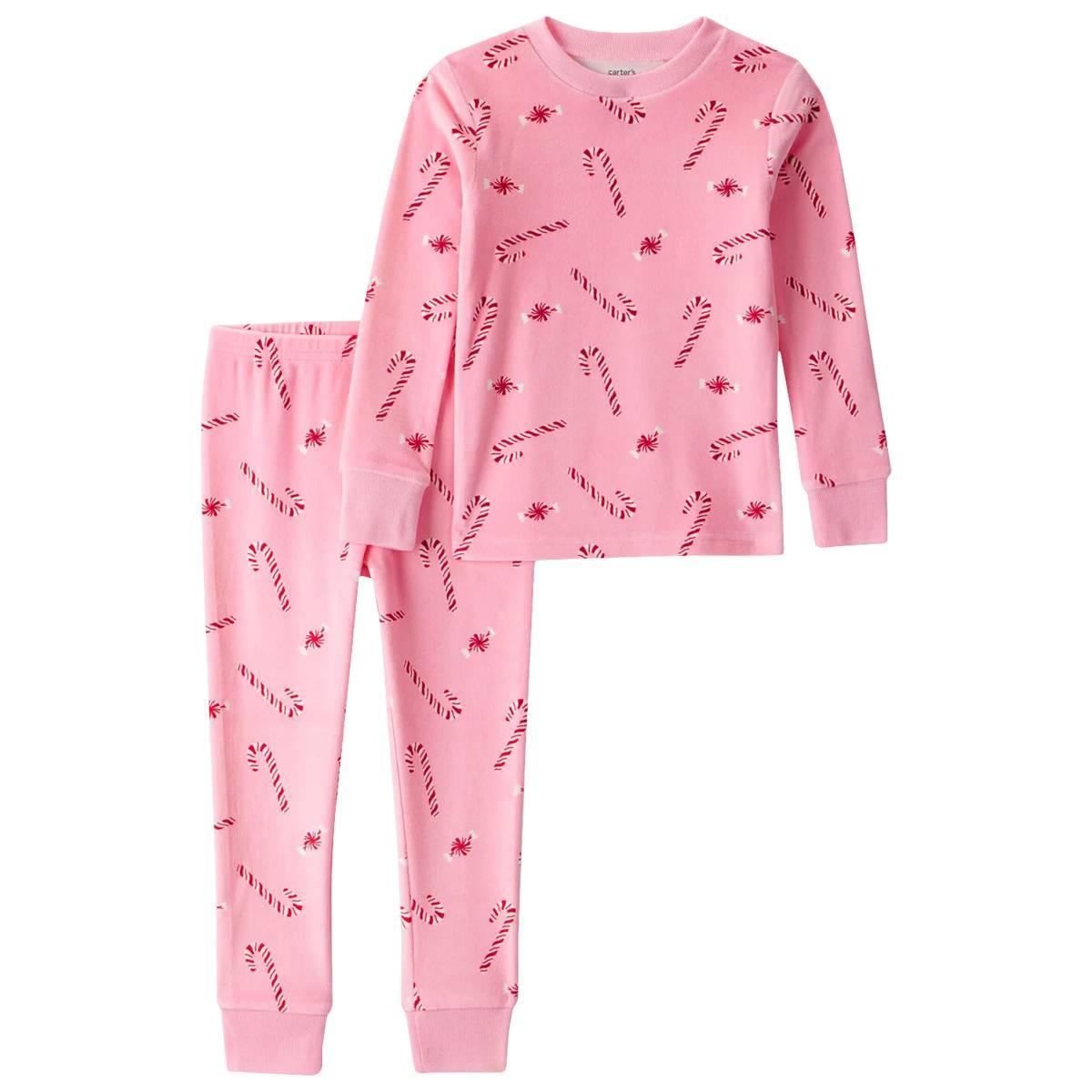 Click here for Toddler Girl Carters(R) Peppermint & Candy Cane Ve... prices