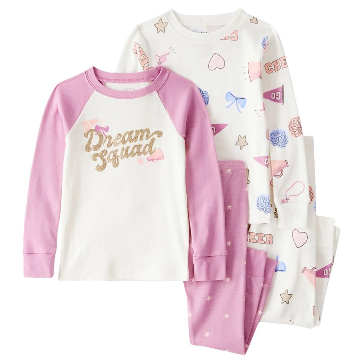 Click here for Toddler Girl Carters(R) 4pc. Dream Team Cheer Paja... prices