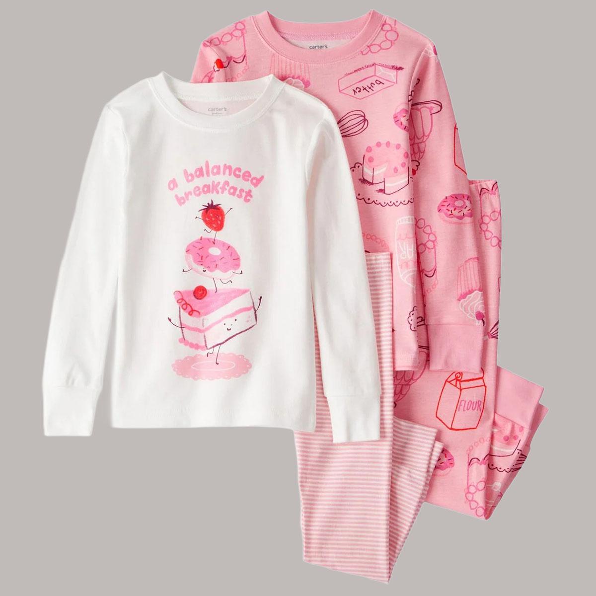 Click here for Toddler Girl Carters(R) 4pc. Baking Pajama Set prices