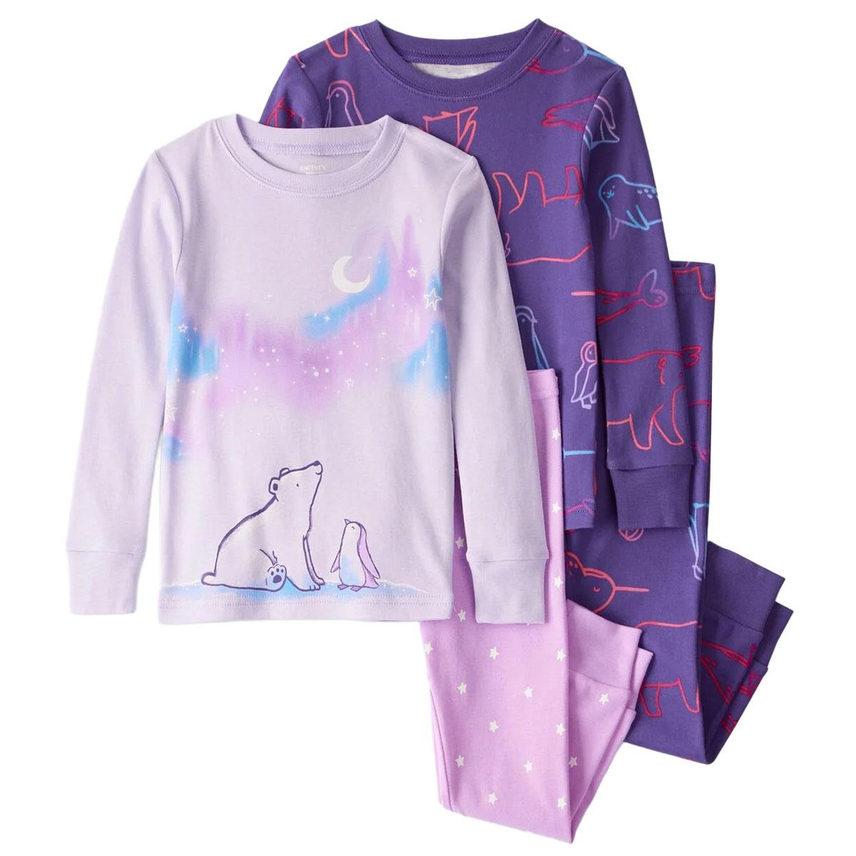 Click here for Toddler Girl Carters(R) 4pc. Polar Bear & Penguin... prices