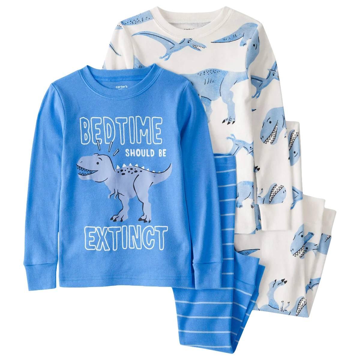 Click here for Toddler Boy Carters(R) 4pc. Bedtime Extinct Dino P... prices