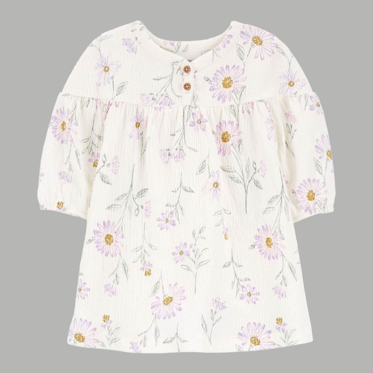 Click here for Baby Girl (NB-12M) Carters(R) Floral Dress with Di... prices