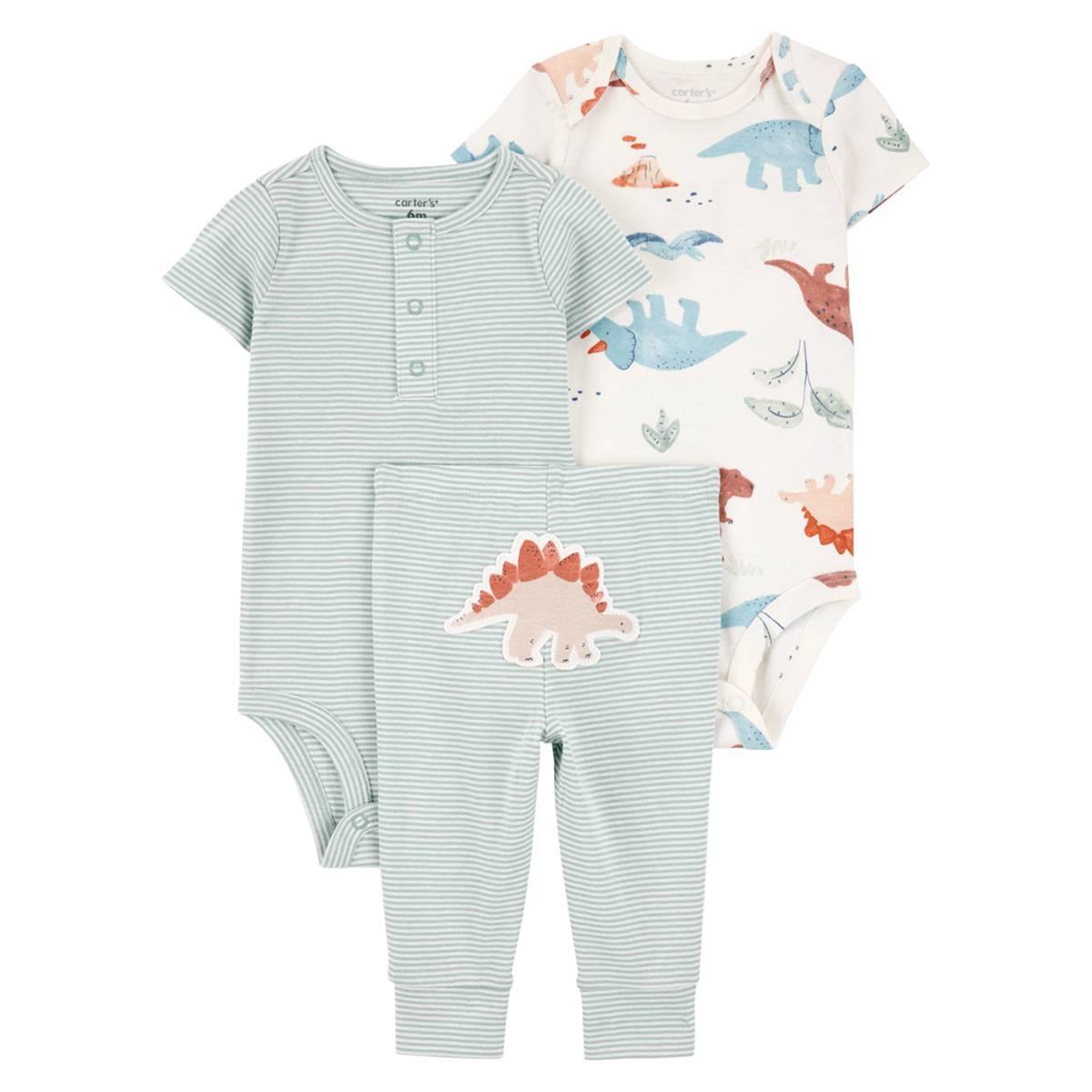 Click here for Baby Boy (NB-24M) Carters(R) Dino & Stripe Little... prices