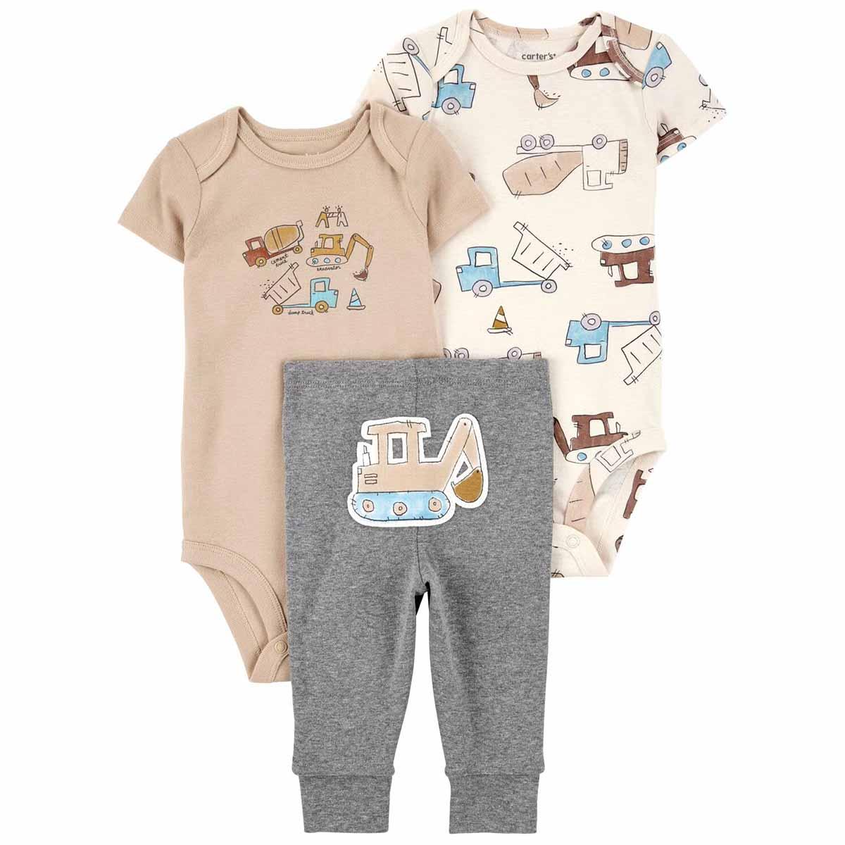 Click here for Baby Boy (NB-24M) Carters(R) 3pc. Construction Cha... prices