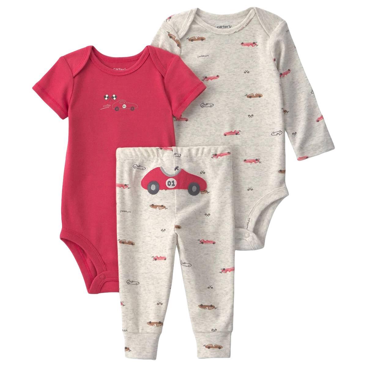 Click here for Baby Boy (NB-24M) Carters(R) 3pc. Race Car Set prices