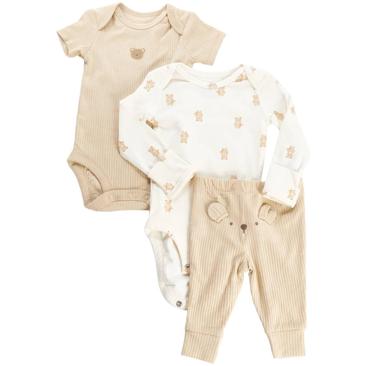 Click here for Baby Boy (NB-24M) Carters(R) 3pc. Bear Turn Me Aro... prices