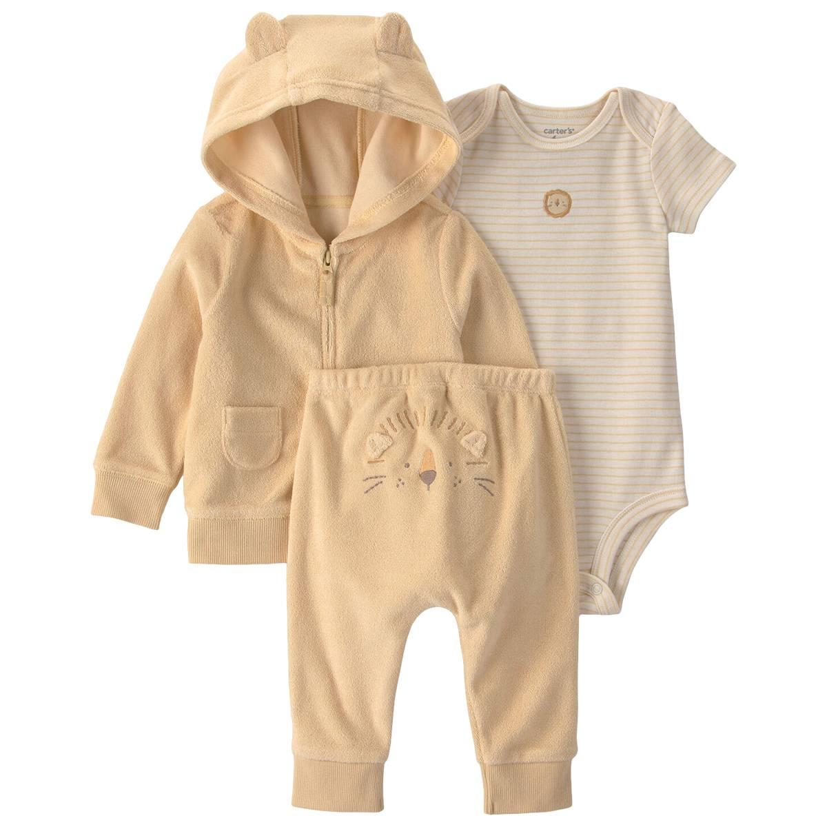 Click here for Baby Boy (NB-24M) Carters(R) 3pc. Hooded Lion Set prices