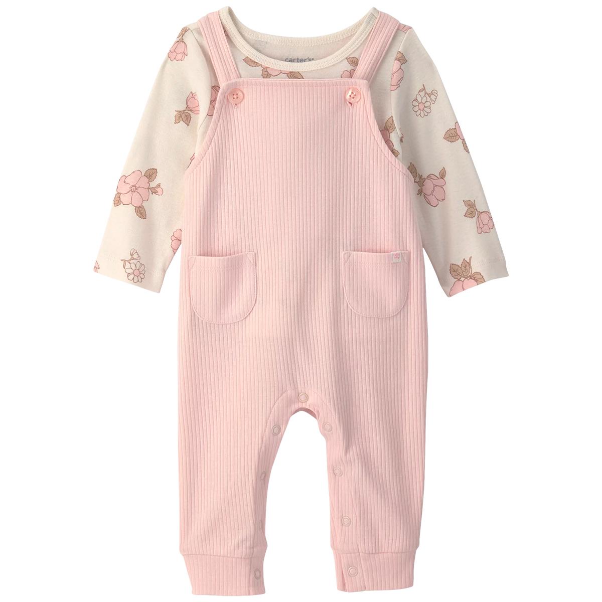 Click here for Baby Girl (NB-12M) Carters(R) 2pc. Overall Set - P... prices
